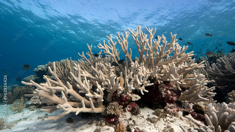 Bleached Coral Reefs A Heartbreaking Consequence of Rising Ocean ...