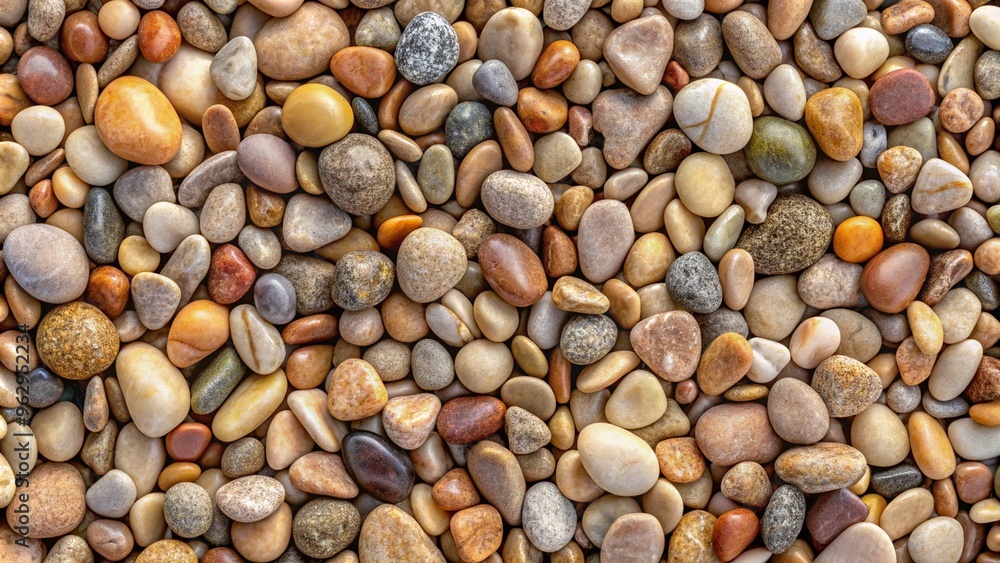 Tiny Round Pebbles Texture in Neutral Tones for Natural and Decorative ...