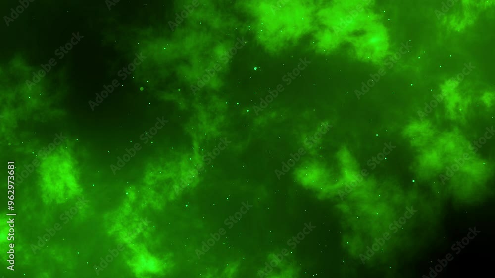 Green Particles Background. Fire Sparks Particles Background. Ember ...