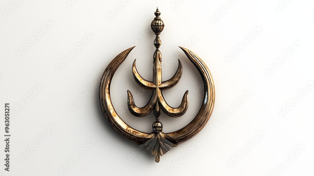 117. "The Sikh Khanda emblem in 3D, artistically rendered with detailed ...