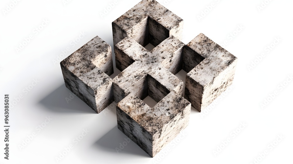 35. "The Jain symbol of the Swastika in 3D, artistically rendered with ...