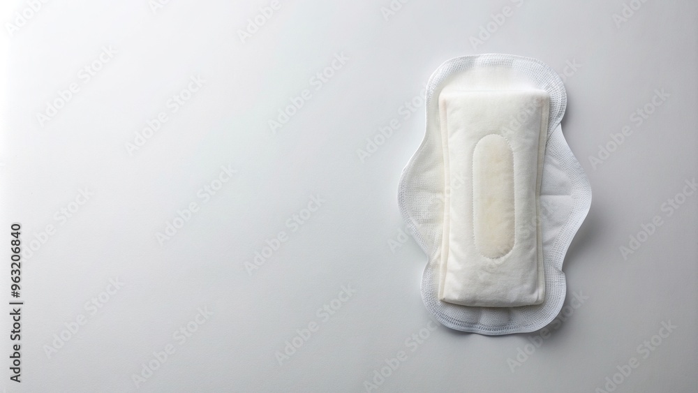 menstrual pad, essential, absorbent pad, women's health, A close up ...