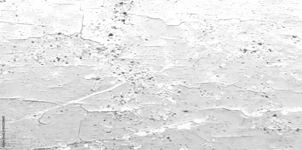 Abstract white background black and white dusty wall texture with ...