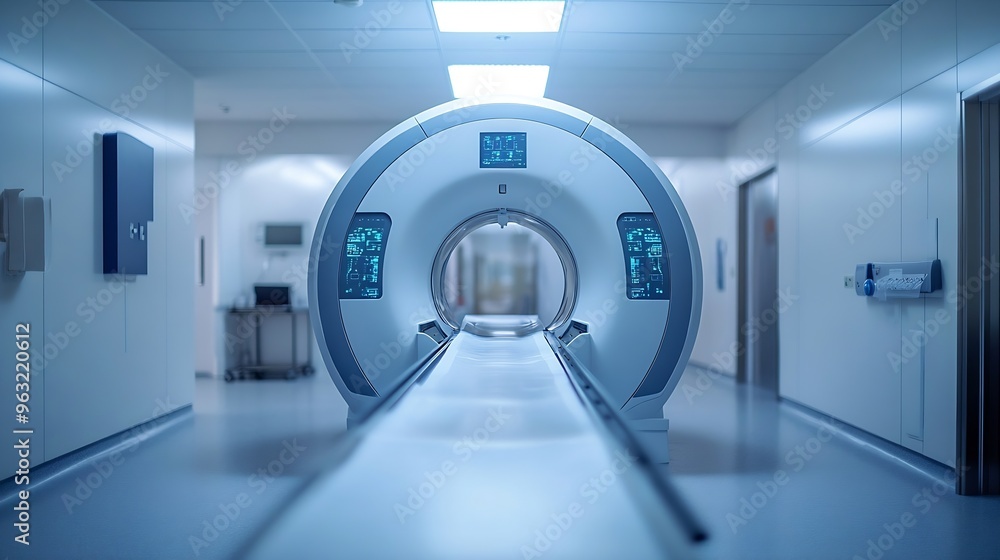 Medical CT or MRI or PET Scan Standing in the Modern Hospital ...