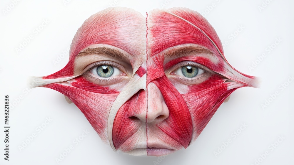 Symmetry in Facial Muscles, Discuss the bilateral symmetry of facial ...
