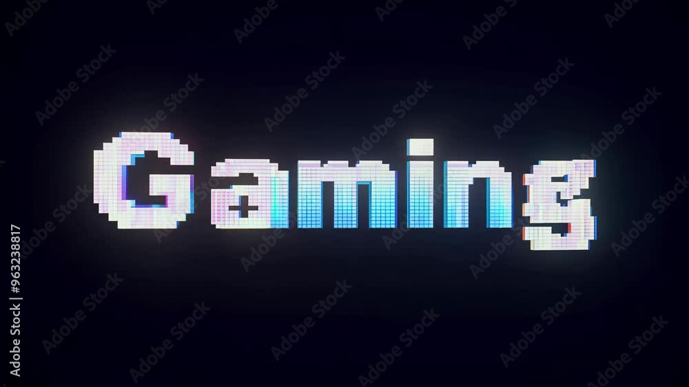 360-degree video with four-point lighting. The word "Gaming" in ...