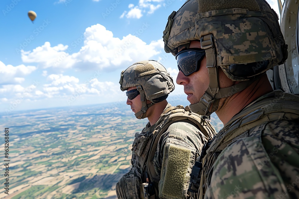 Regiment, airborne operations, paratrooper units excels in deploying ...