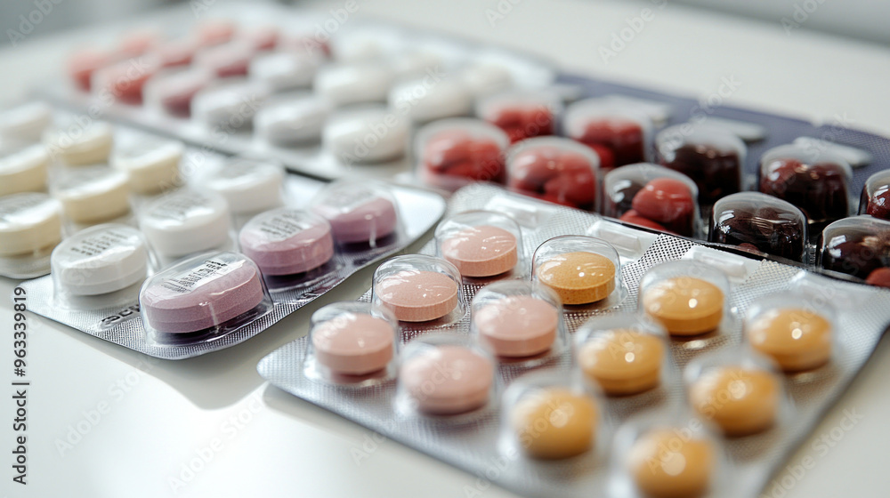 HRT Packaging and Labels: Images of hormone therapy medications in ...