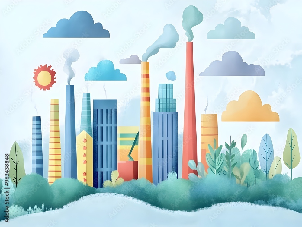 Visualizing the Environmental Impact of a Corporate Initiative on a ...