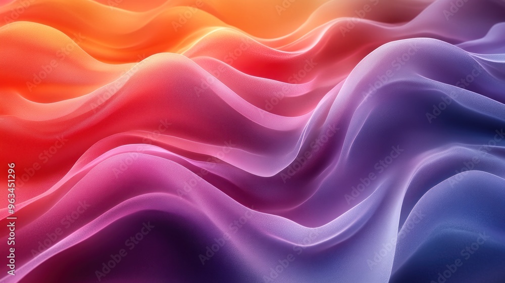 Gradient background for brochure with a smooth blend of complementary ...