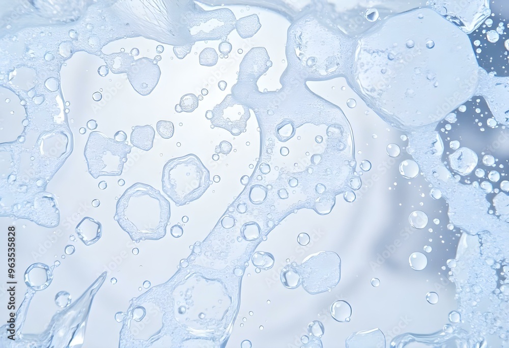 soapy water background where the bubbles vary in opacity create with ai ...