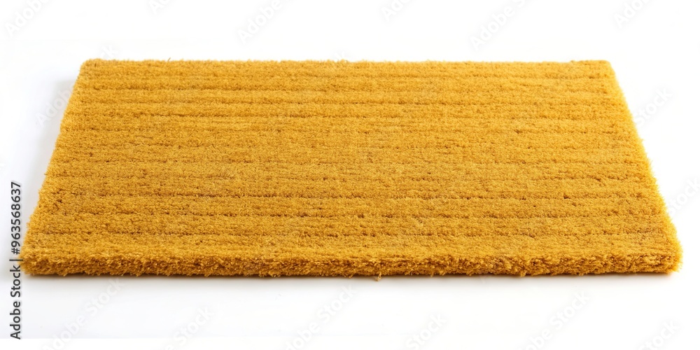 doormat,yellow, natural fiber, texture, forced perspective, yellow Coir ...