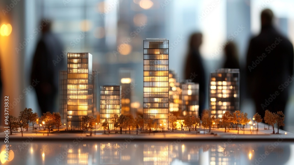 An architect discusses blueprints and AI-driven urban development in an ...