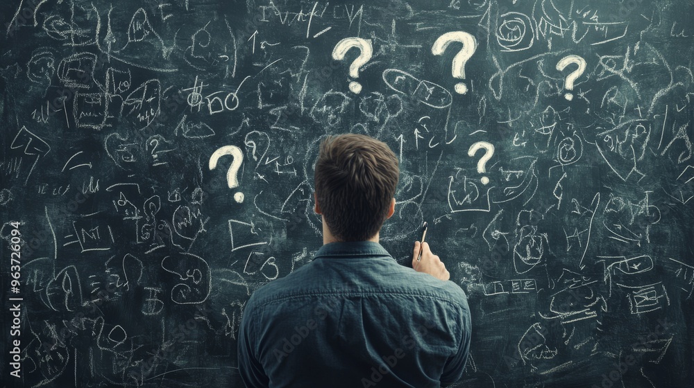 A man reflects on his complex business plan, encountering various ...