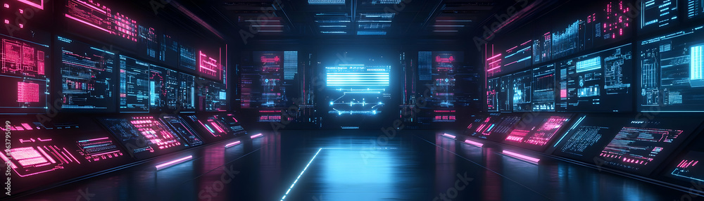 AI Powered Creative Studio Background: A Glossy High-Tech Environment ...