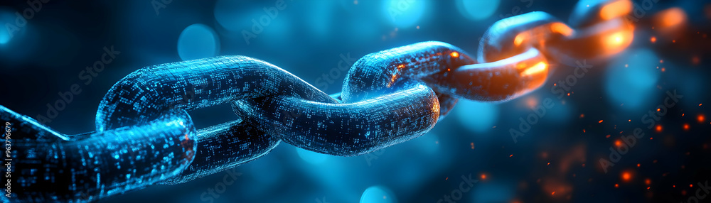Blockchain Nodes with Dollar Paths: Modern Financial Design in Sleek Border Frame, Symbolizing ...