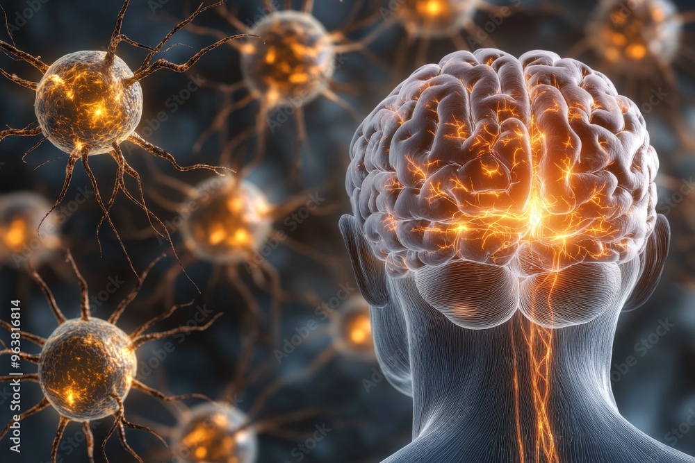 Neurofilament electromagnetic resonance and viral replication glowing ...