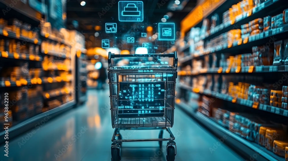 Smart Shopping Cart with IoT Sensors Enabling Instant Checkout and Item ...