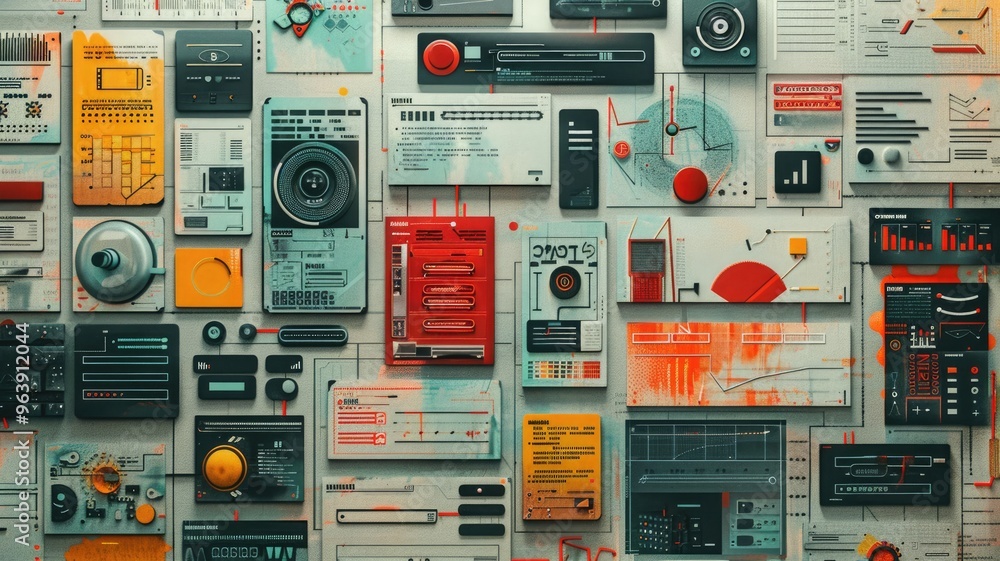 Complex business application website with beautiful infographic design ...