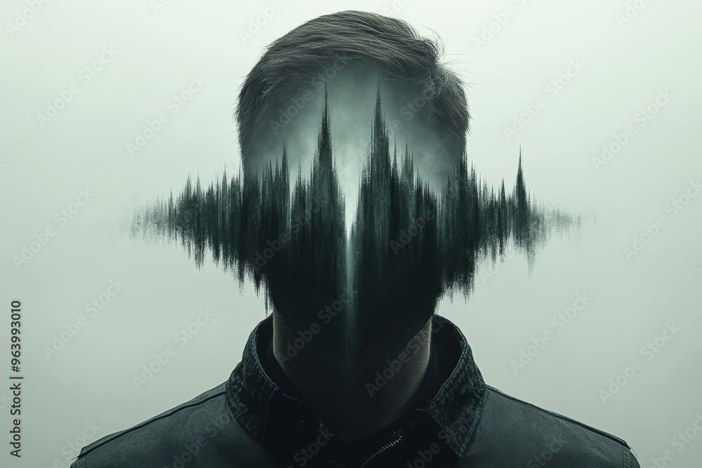 Synaptic transmission visual cortex and cognitive reserve man’s head ...