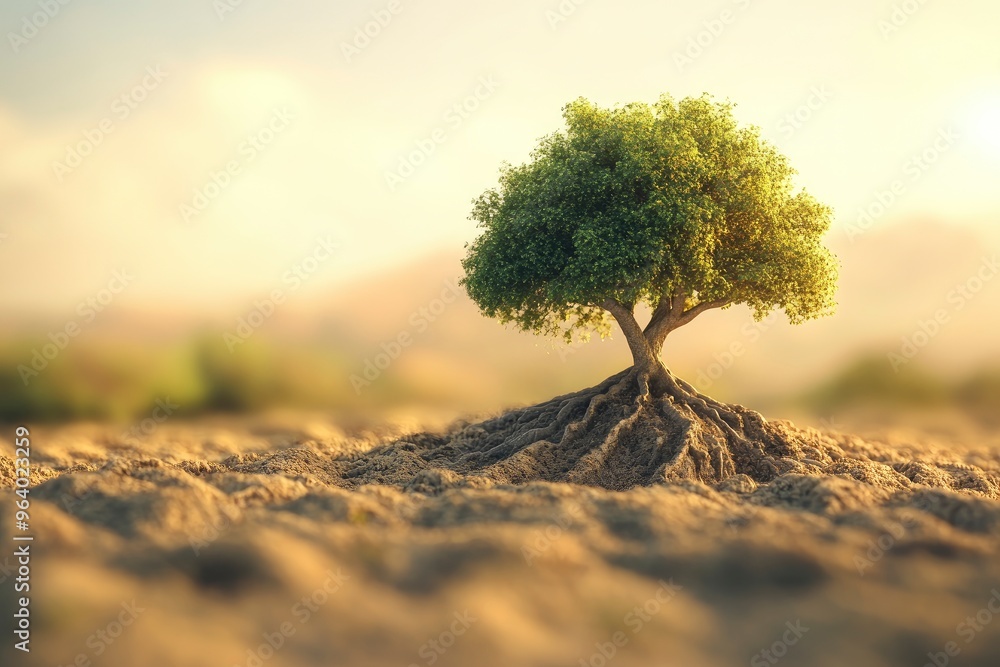 World Environment Day 2024 concept - Land restoration, desertification ...