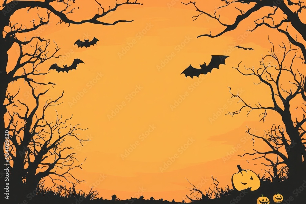 Halloween Spooky Haunted Scary Creepy background banner , Ghostly, Dark ...