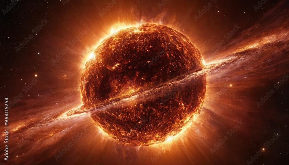 This captivating display reveals a bright solar event with dynamic ...