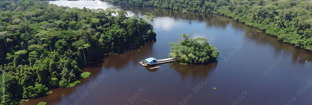 A floating research station in the Amazon rainforest canopy and powered ...