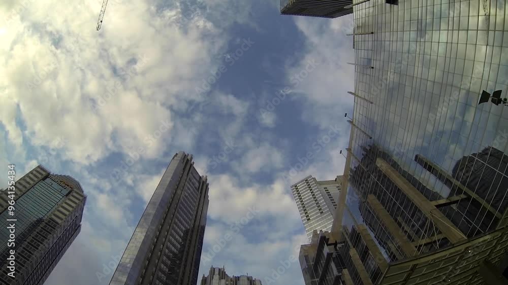 Marvel at the towering skyscrapers that define modern cityscapes. This ...