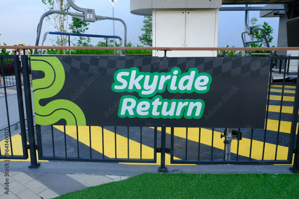 "Kuala Lumpur, Malaysia- September 7th, 2024: A picture of Skyride ...
