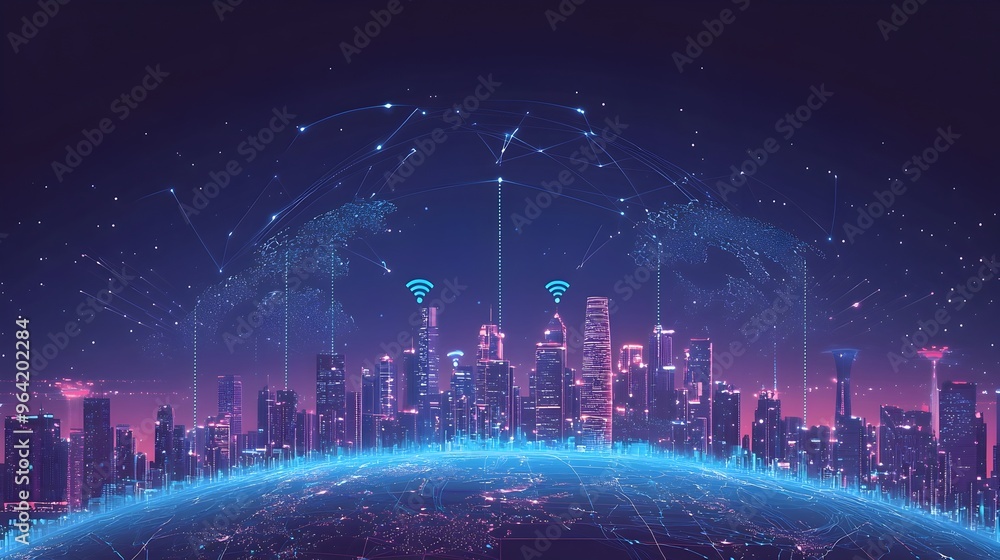 The Evolving Landscape Of Global Connectivity From Dial Up Modems To 5g Networks Stock