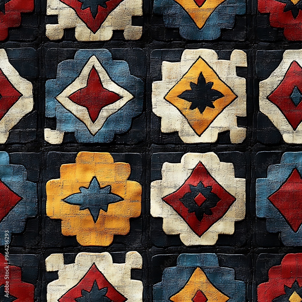 Maya Textiles Pattern - A woven fabric pattern influenced by the art ...