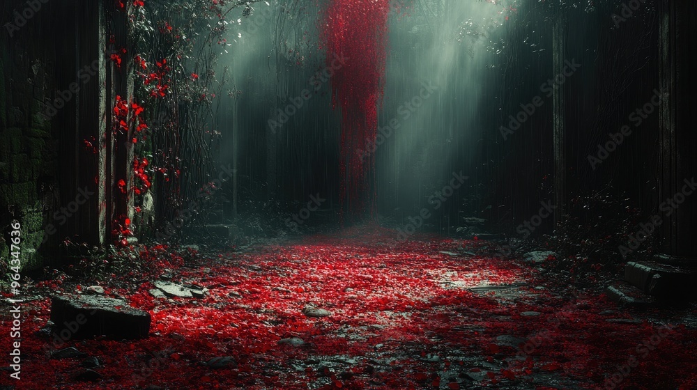 Abstract Interpretation of the Aftermath of an Unsolved Murder Captured ...