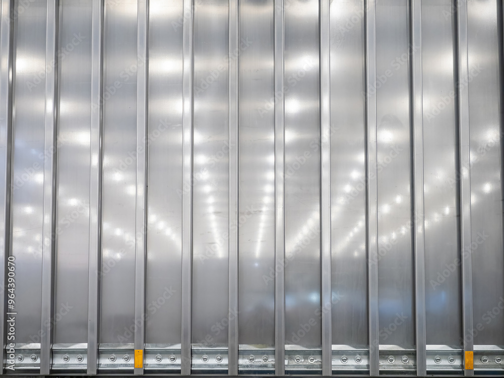 Steel background. Aluminum sheet. Steel container wall. Sheet of metal ...