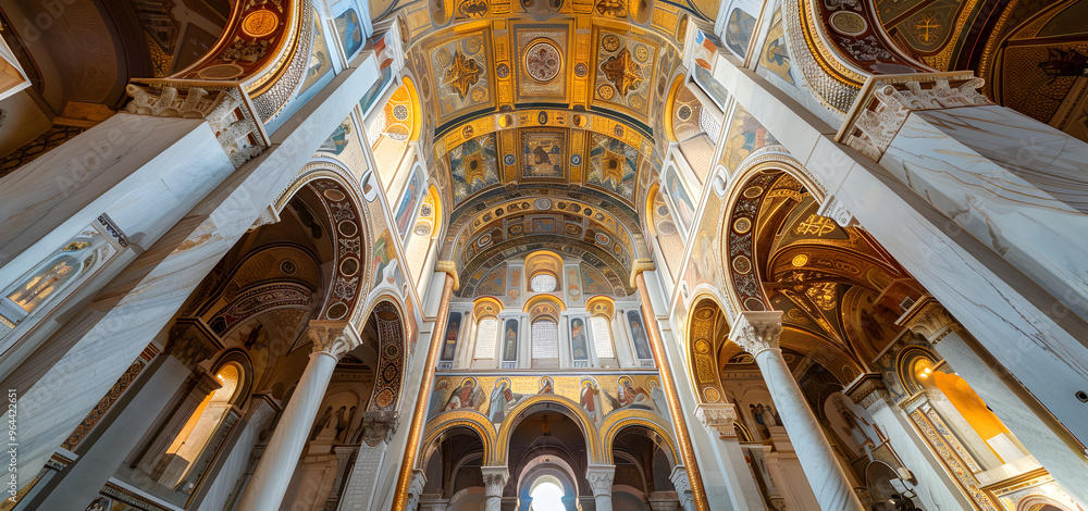 Stunning Interior Perspective Majestic Architectural Details baroque ...