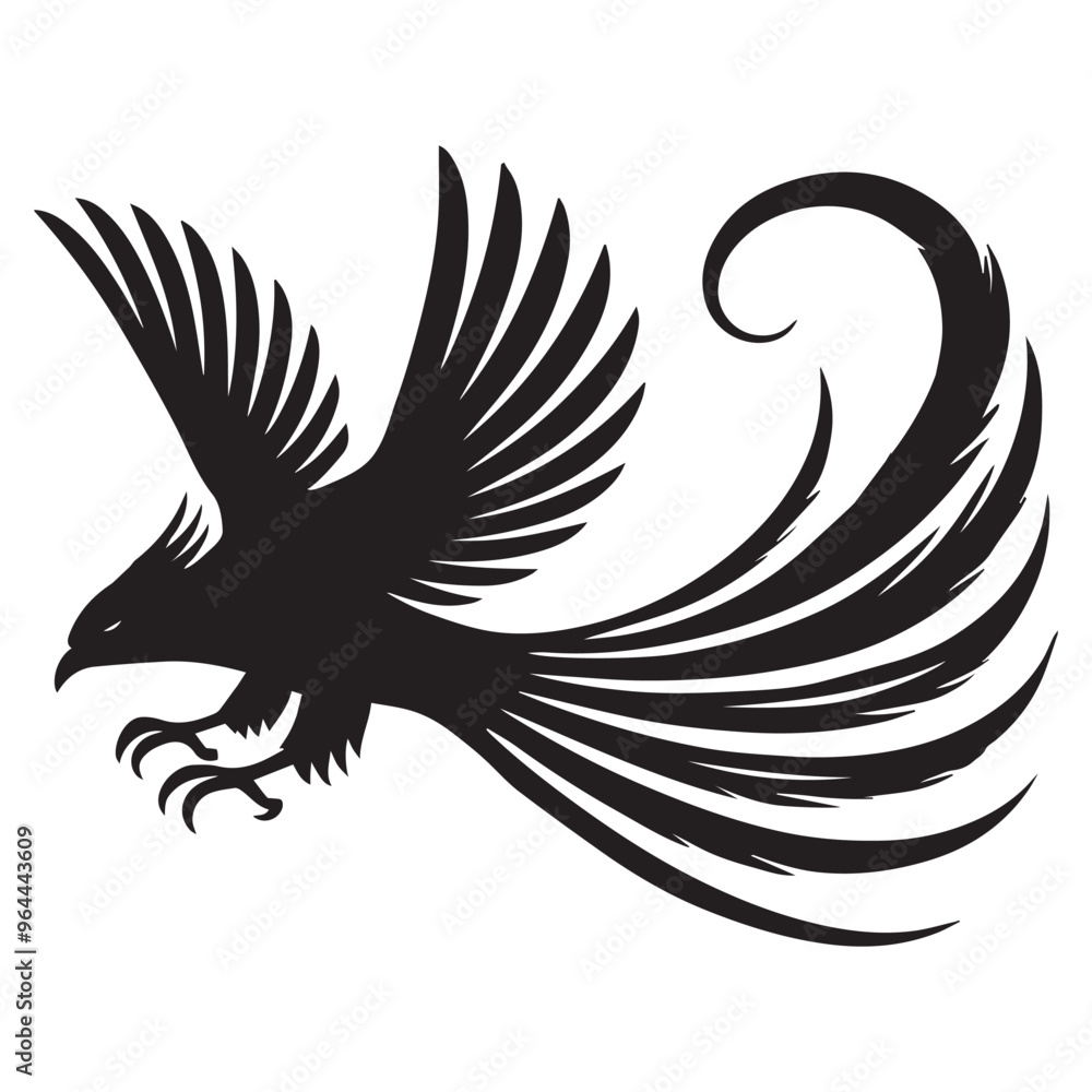 Bird Clipart - Resplendent quetzal Silhouette - Resplendent Quetzal ...