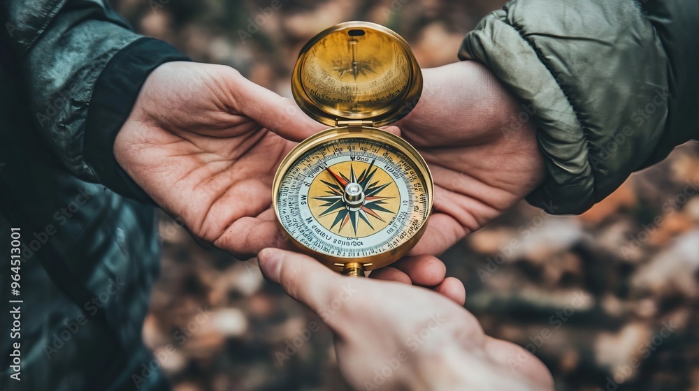 Tourists use compasses to navigate while traveling. A compass can help ... Tourists use compasses to navigate while traveling. A compass can help ...
