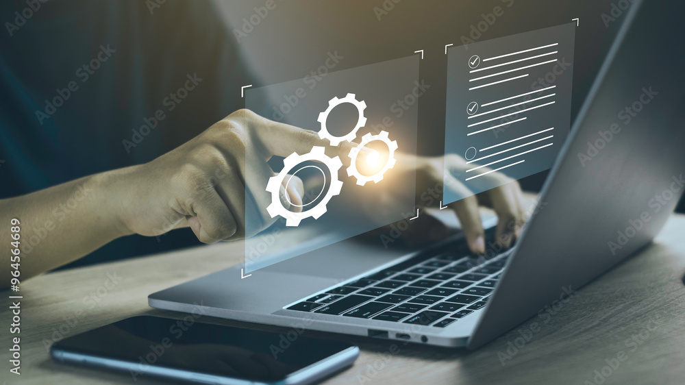 Automation and intelligent monitoring systems in business. Technology ...