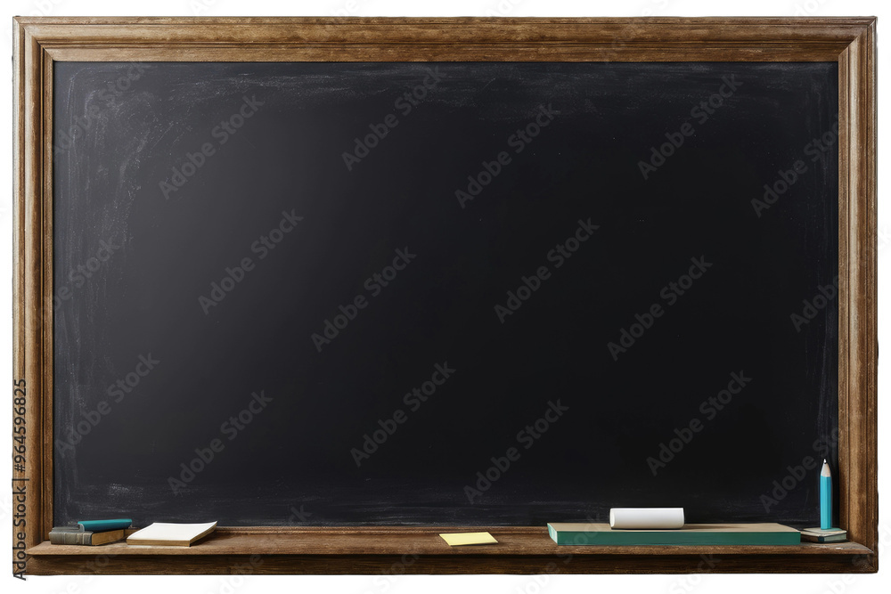 Blackboard occupying the frame, full body visible, high resolution ...