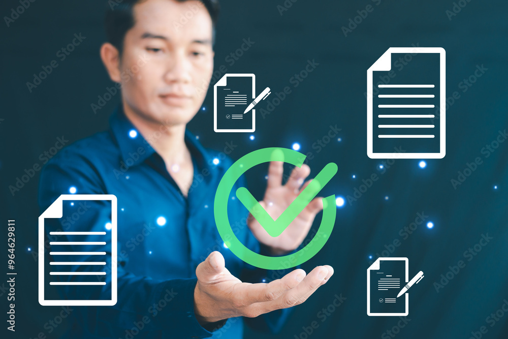 Online document verification, customer service assurance, holographic ...