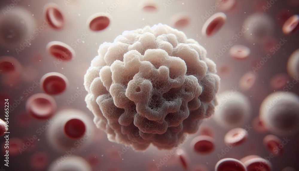 Hyper-Realistic White Blood Cell Model with Detailed Textures ...