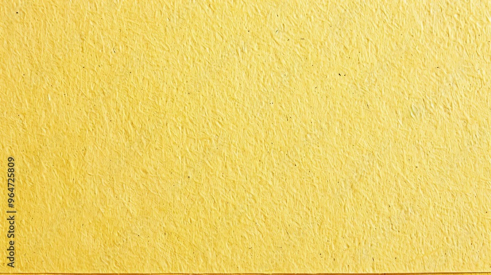 vibrant yellow colored paper texture background rough fiber cardboard ...