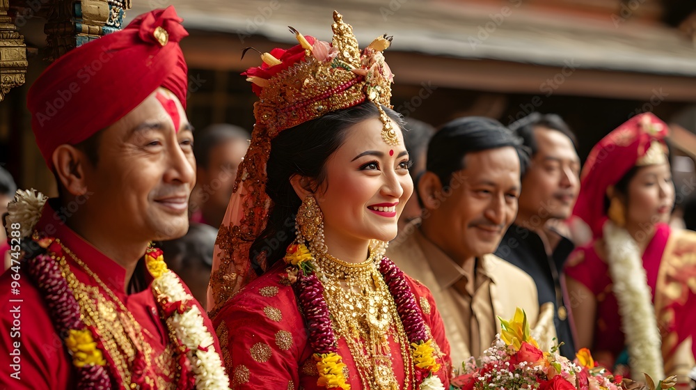 Traditional Nepalese Wedding Ceremony: A traditional wedding ceremony ...