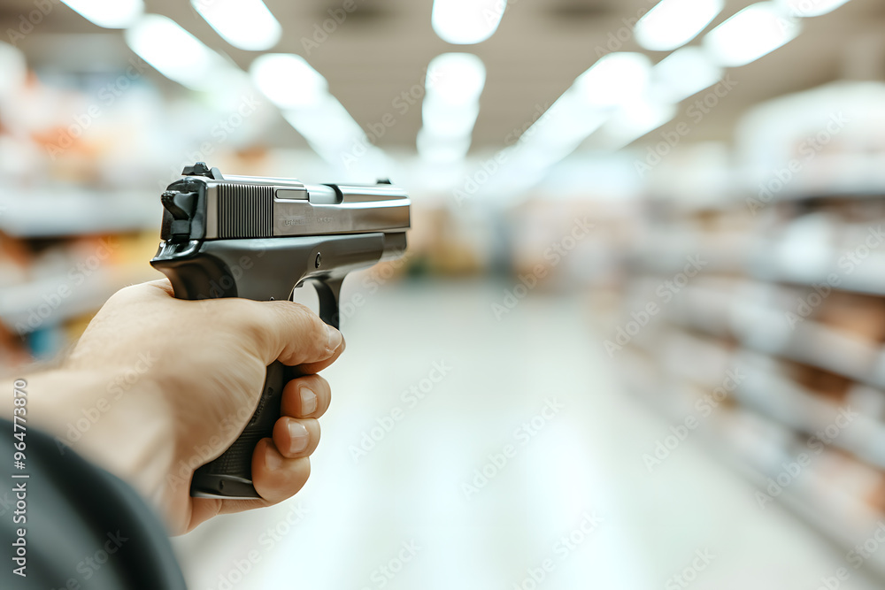 Retail Robbery Scene | Crime in Action and Law Enforcement ...