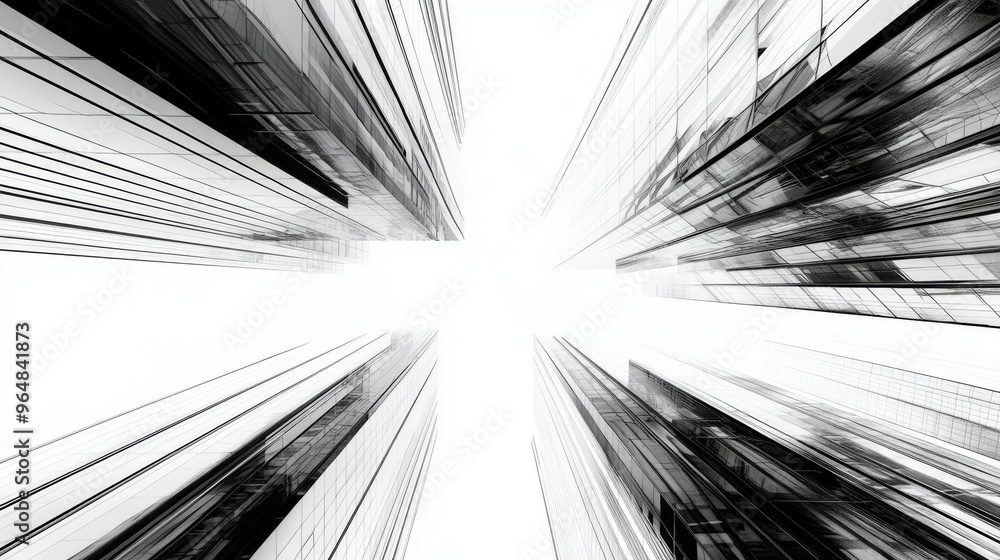 The illustration shows a detailed line art interpretation of an ...