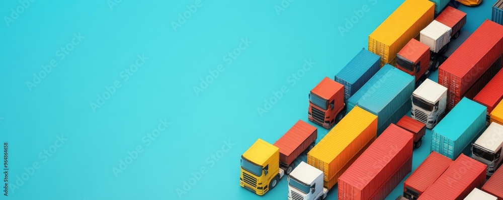 Multi-modal logistics, interconnected transport systems, 3D ...