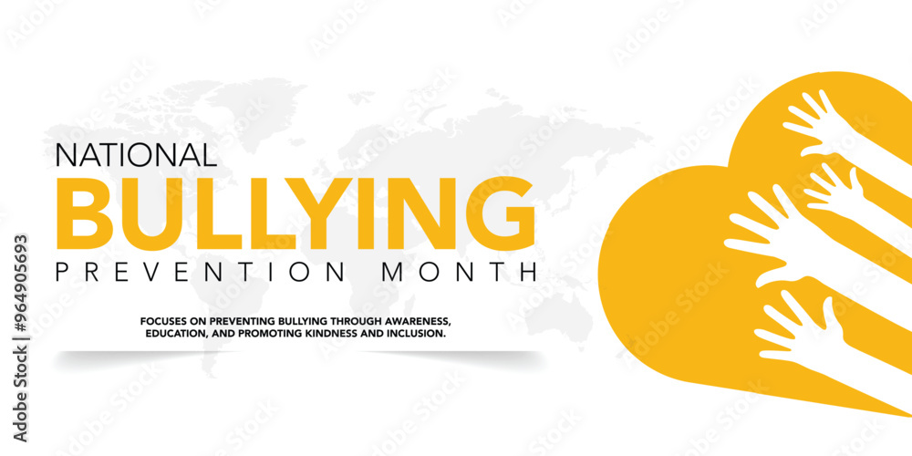 National bullying prevention month is observed every year in october ...