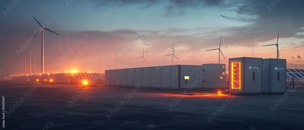 Largescale energy storage system with modular units and advanced ...