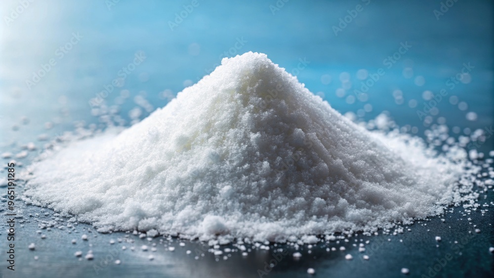 Acidic sodium salt used in food and industrial processes Stock ...