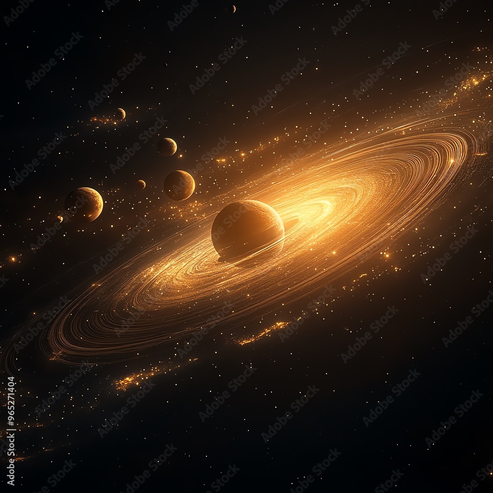 Elliptical orbits of multiple dwarf planets in a dark, empty vacuum of ...